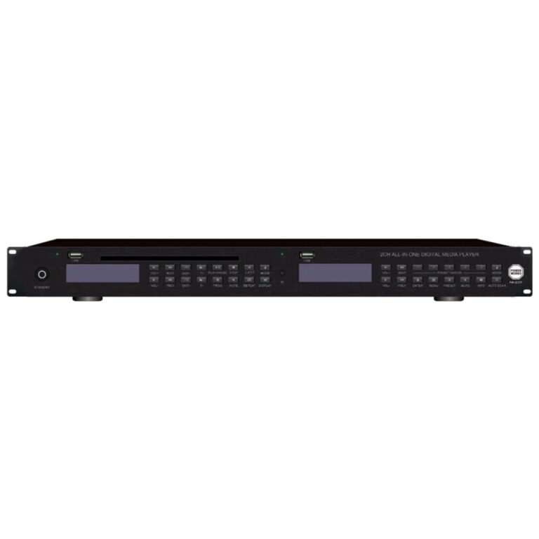 PowerWorks PW-2CMP 2 Channel All-in-One Media Player - ProAudio