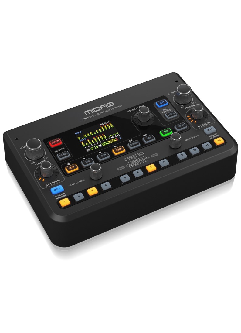 MIDAS, DP48 Dual 48-Channel Personal Monitor Mixer - ProAudio