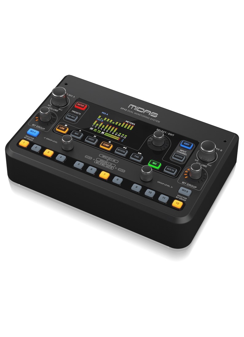 MIDAS, DP48 Dual 48-Channel Personal Monitor Mixer - ProAudio
