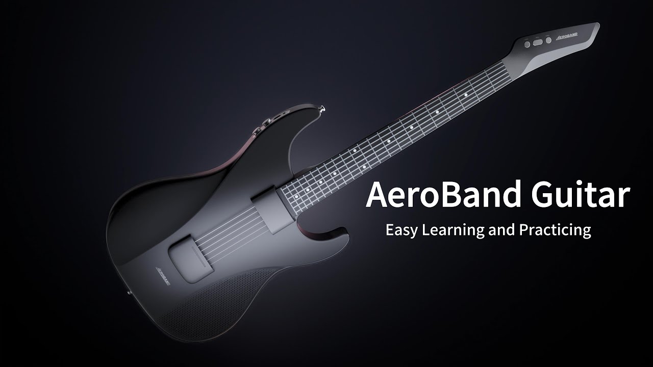 Aeroband AG01-BK Digital Guitar-Bridging Tradition and Innovation ...