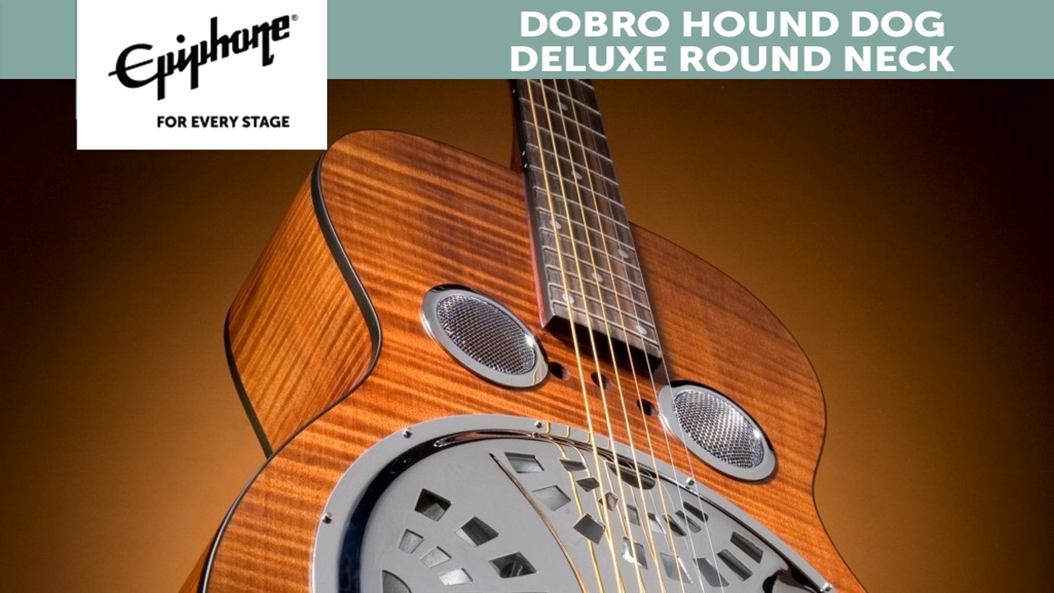 Epiphone Dobro Hound Dog Deluxe Resonator: Where Tradition Meets Modern ...
