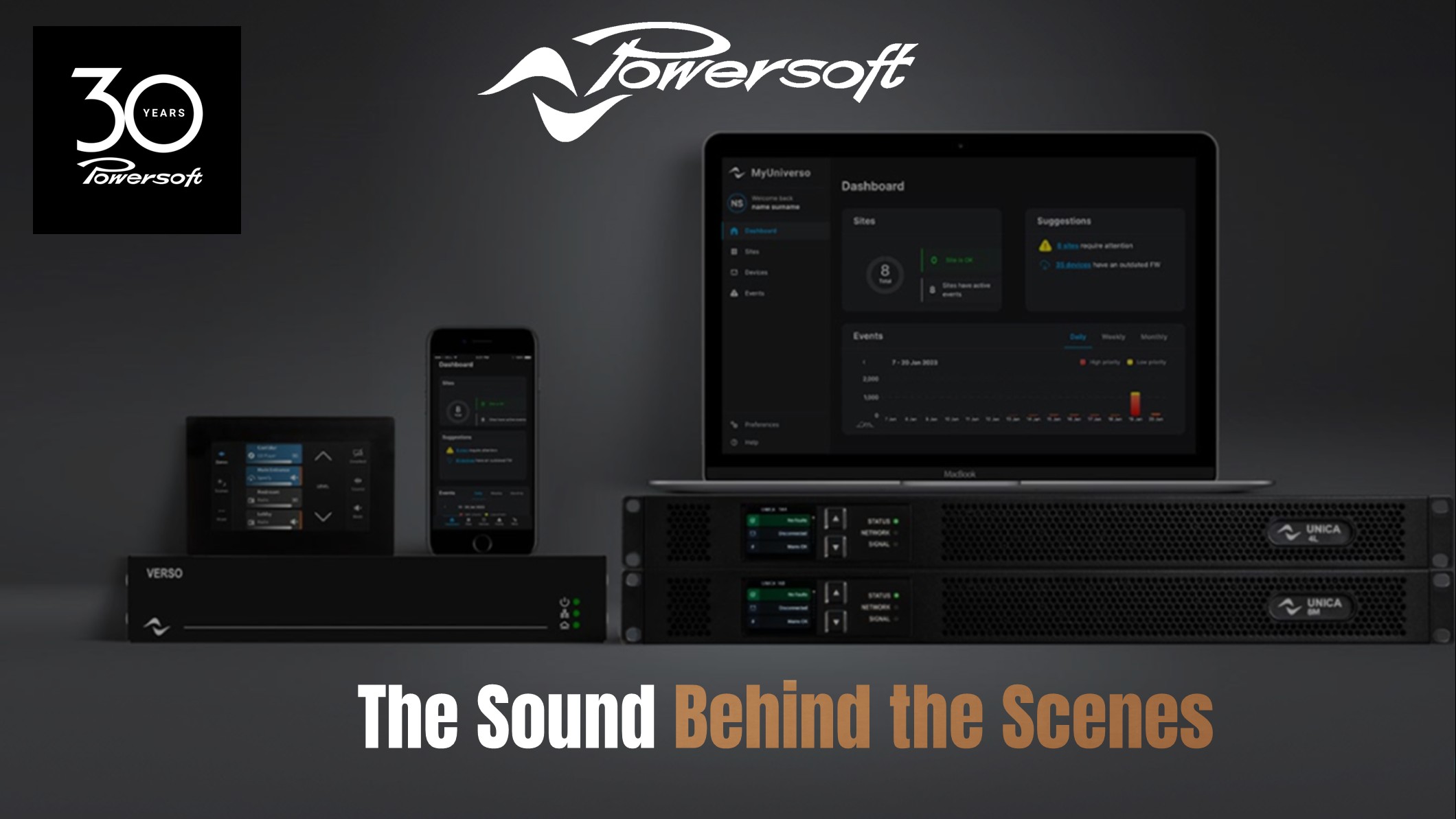 The Sound Behind the Scenes with Powersoft Amplification Solutions - ProAudio
