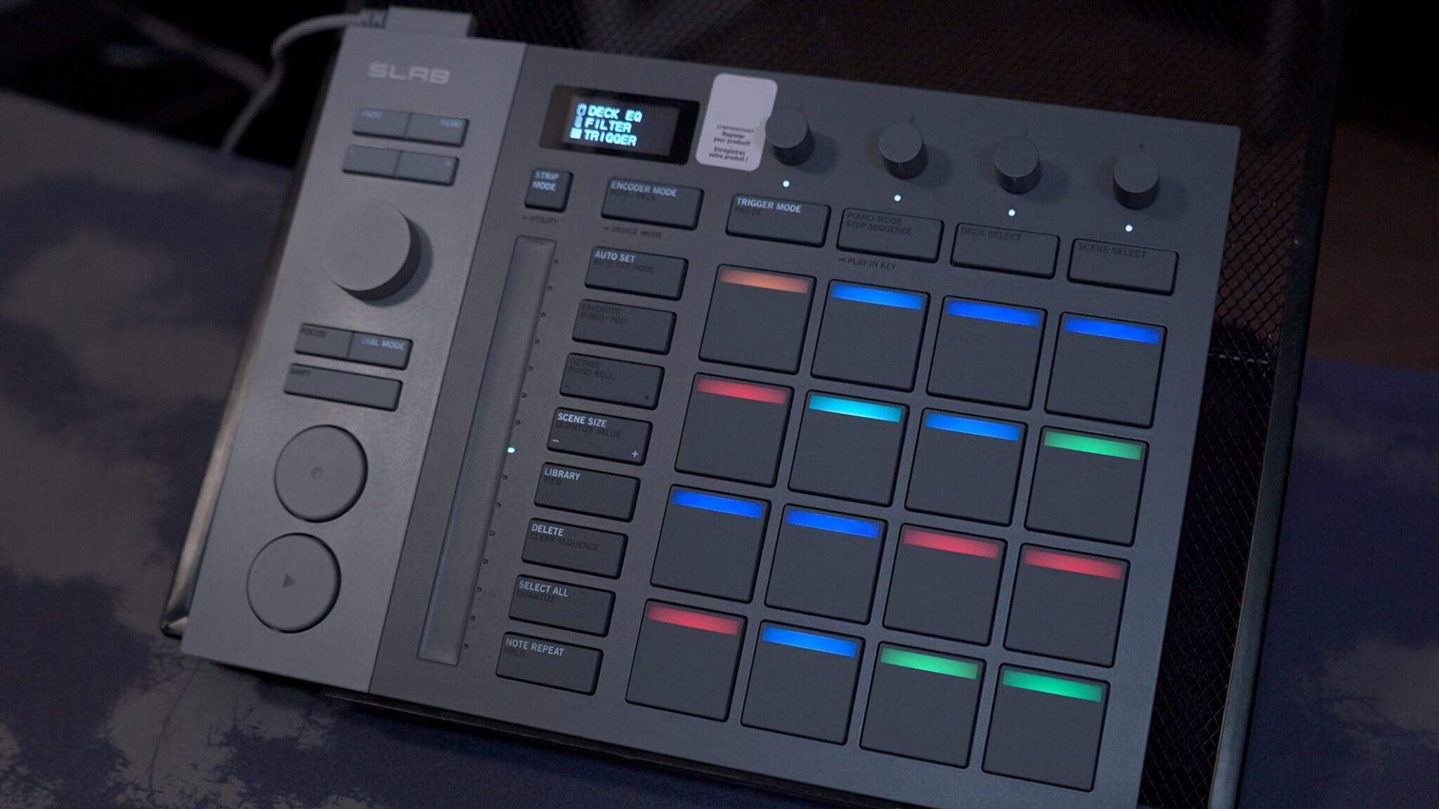 AlphaTheta SLAB MIDI Pad Controller - Hands-On Beat-Making for Serato ...